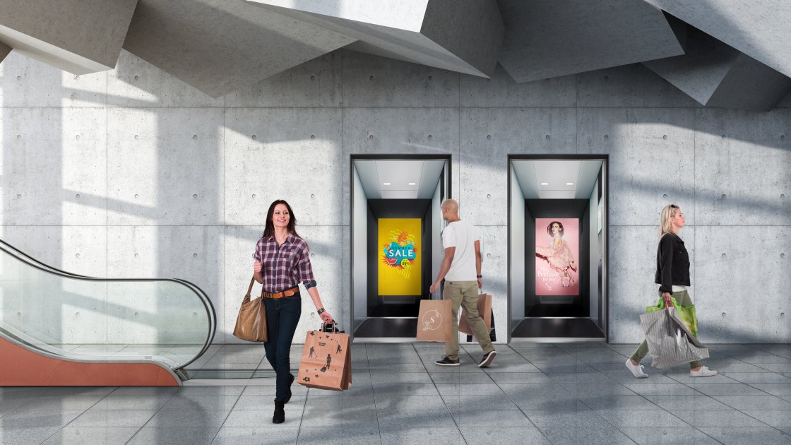 Schindler Ahead AdScreen for elevators | Schindler India