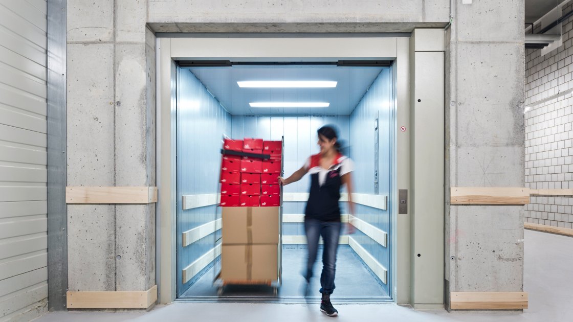 Freight elevators for heavy goods & special requirements | Schindler India